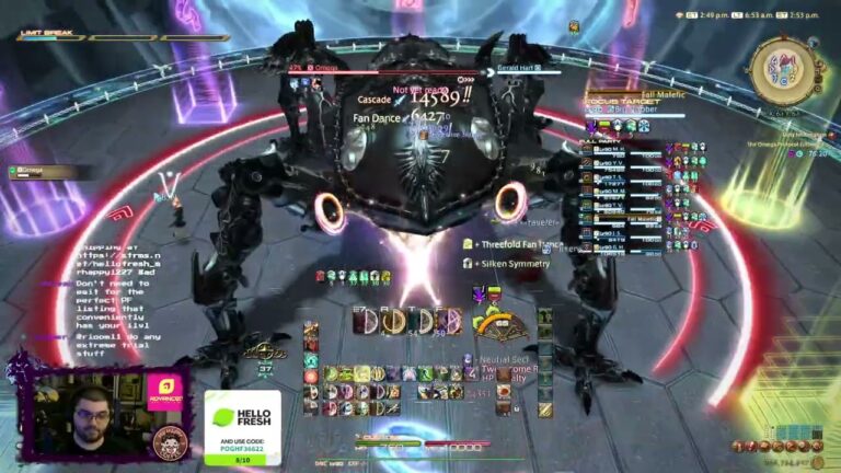 FFXIV - Omega Ultimate Phase 1 COMPLETE! (The Omega Protocol ...